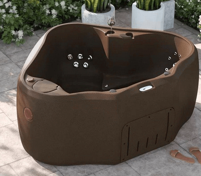 3 Best Small Hot Tubs to Enhance Small Backyards 👇 | ByRossi