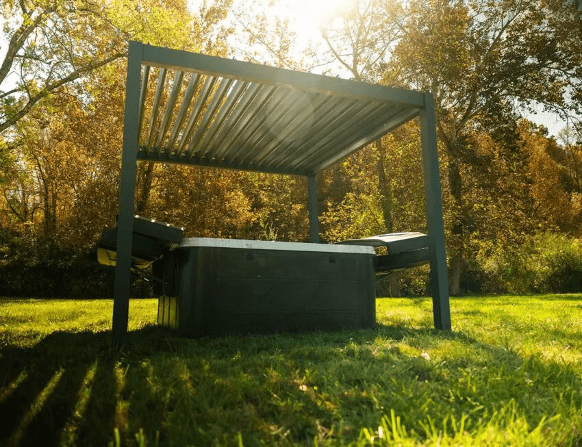 Best Hot Tub Pergola Ideas To Create A Cozy Island Byrossi